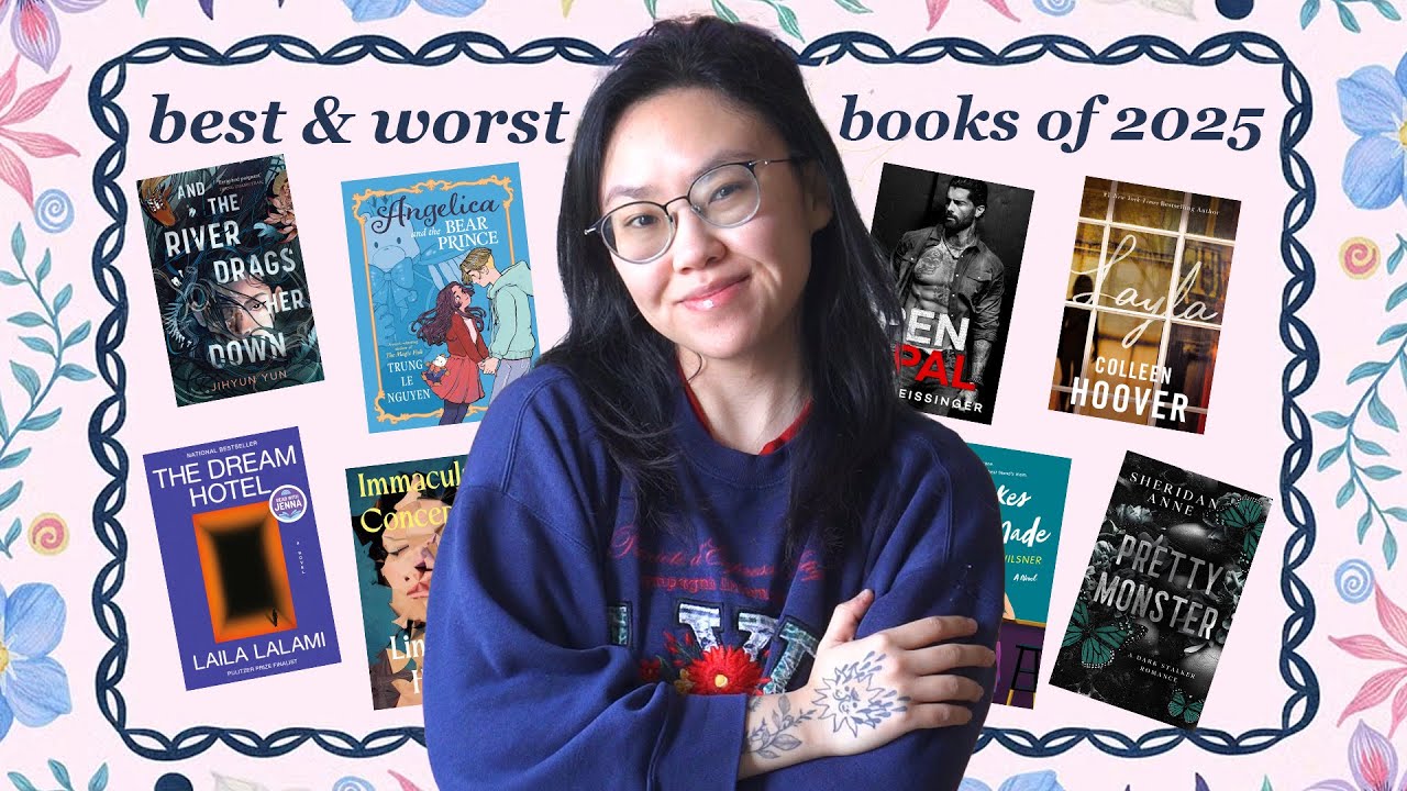 the best & worst books i read in 2025! - YouTube
