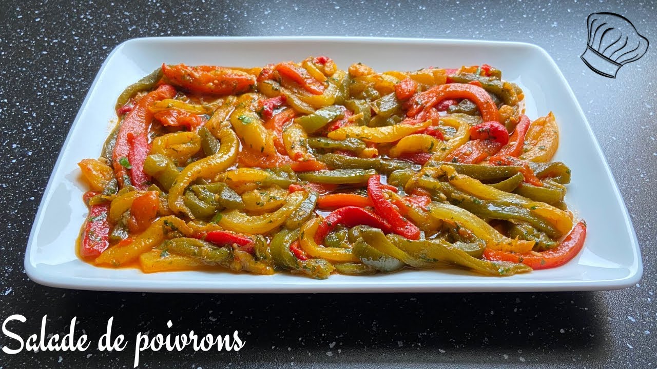 SALADE DE POIVRONS - YouTube
