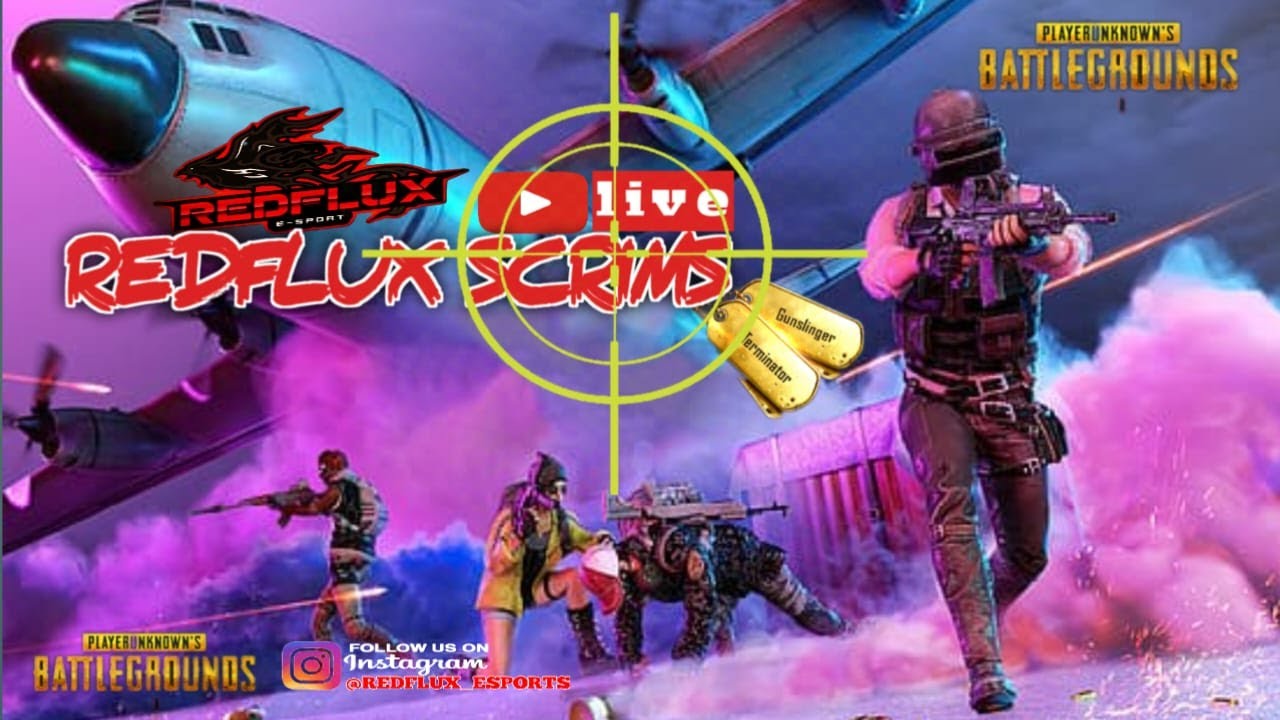 LIVE SCRIM MIX BY REDFLUX ESPORT #24 | Gas Barbarin! | Pubg Mobile ...