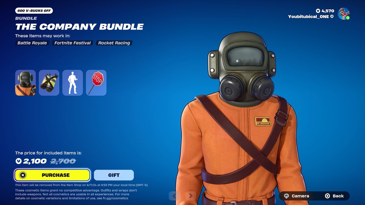 *NEW* FORTNITE CREW SKIN & THE COMPANY ! July 31st ,2024 Fortnite Item ...