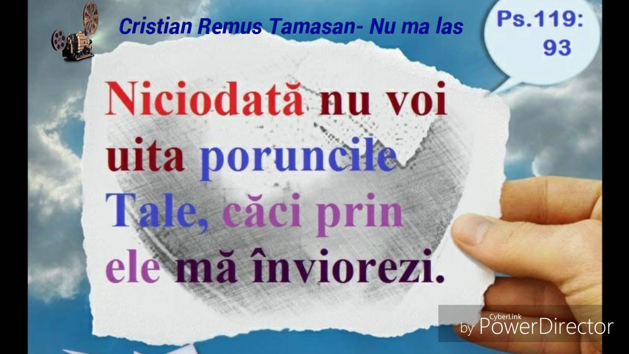 Cristian Remus Tamasan- Nu ma las - YouTube