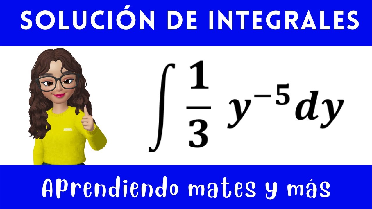 APRENDE A INTEGRAR | EJERCICIO RESUELTO PASO A PASO - YouTube