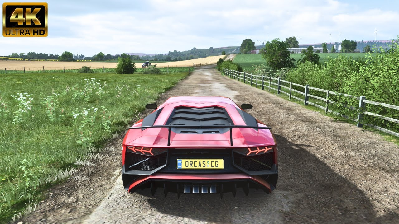 Lamborghini Aventador - High Graphics Settings 4K 50fps Realistic ...