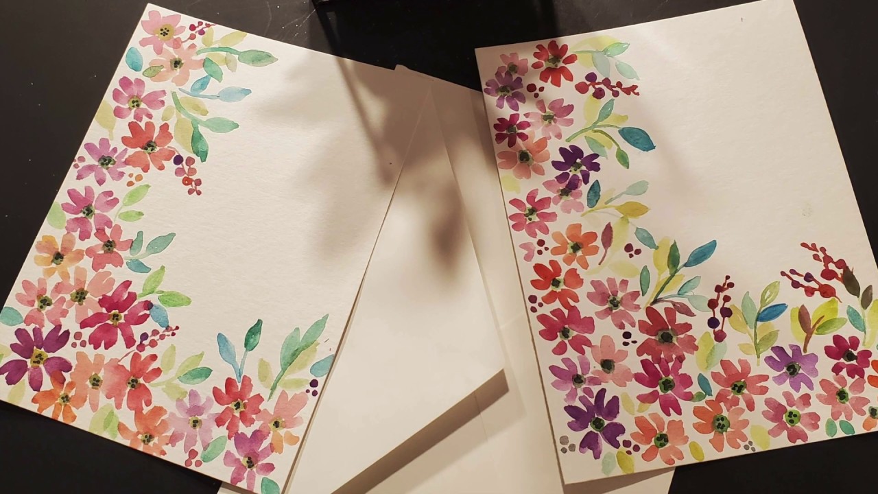 Floral Watercolor Greeting Card Tutorial Vol 1 YouTube floral-watercolor-greeting-card-tutorial-vol-1-youtube