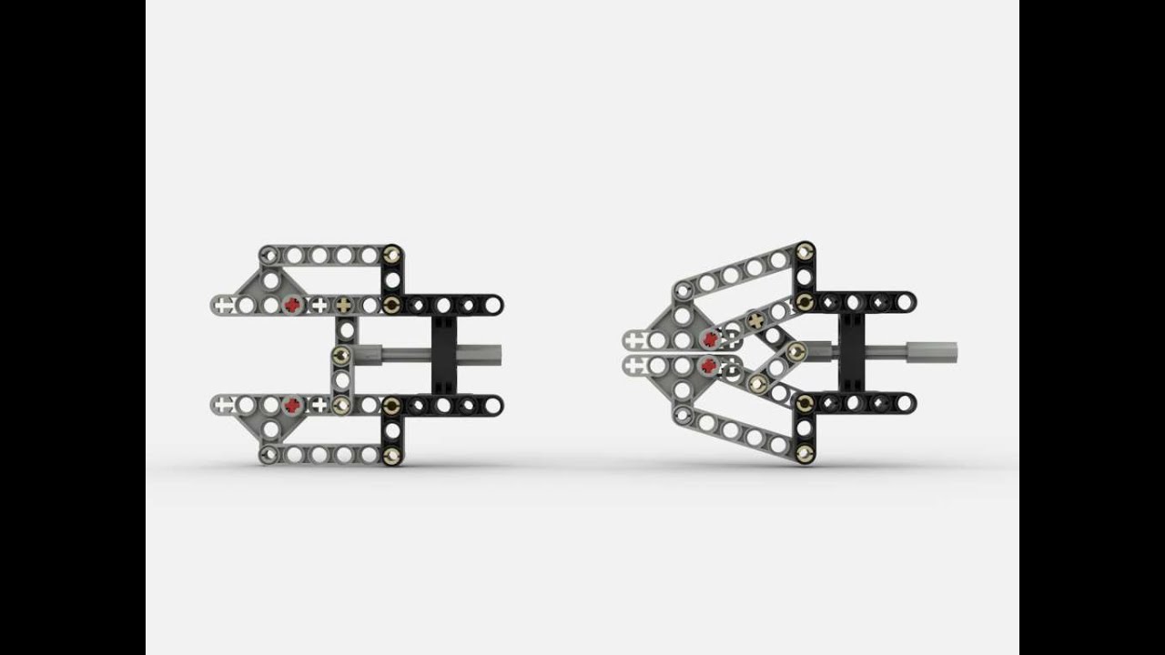 Lego robot gripper - YouTube