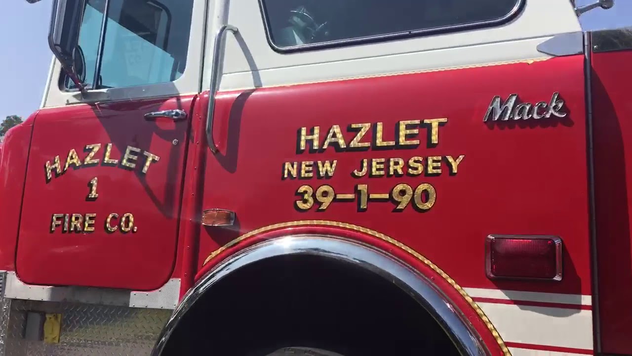 Hazlet fire department 39-1-90 - YouTube