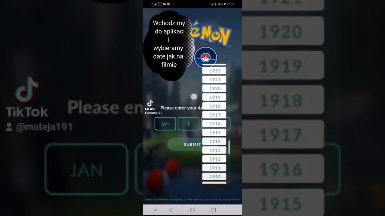 jak utworzyć konto Pokemon go - YouTube