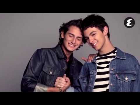 #Emiliaco Emilio y Joaquin detras del photoshoot Revista Esquire # ...