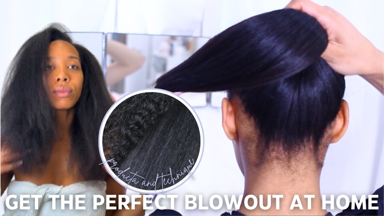 NO DAMAGE Sleek Blowout Routine: At Home Detailed Products & Technique ...