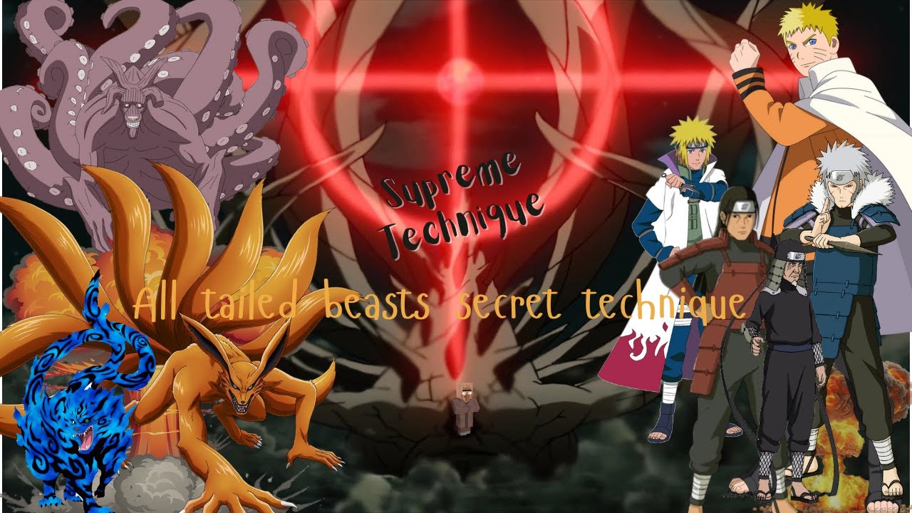 Ultimate power of tailed beasts | ft. Ten Tails | NSUNS4 #games #naruto ...