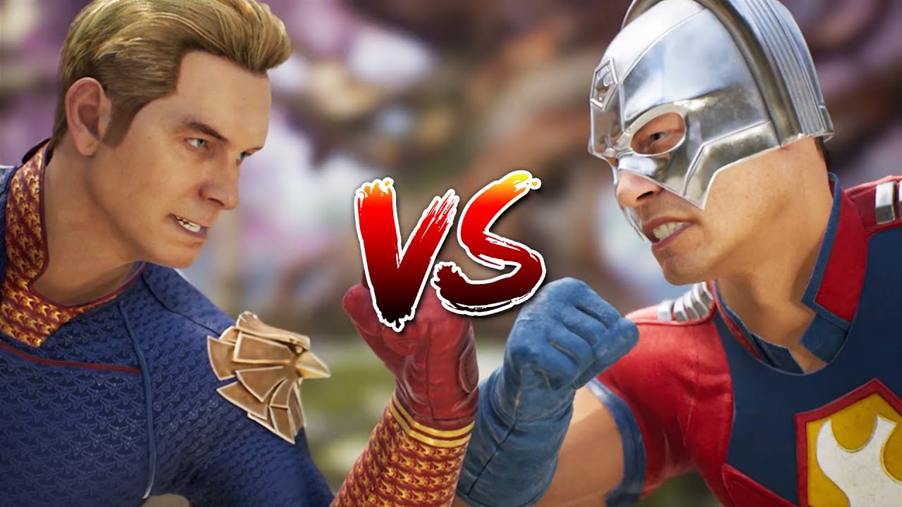 Homelander Vs Peacemaker Insane Fight | Mortal Kombat 1 - YouTube