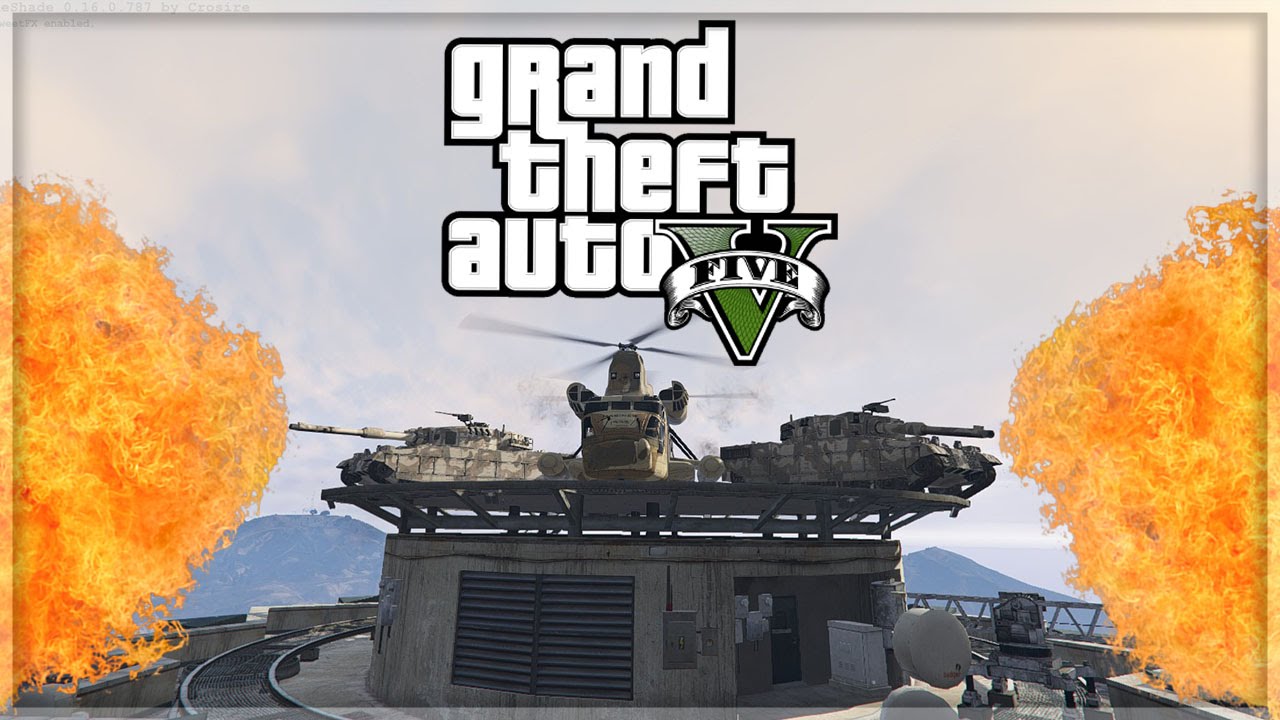 GTA 5 LEGENDARY CHALLENGES #1: Ultimate Flying Tank Challenge! (GTA 5 ...