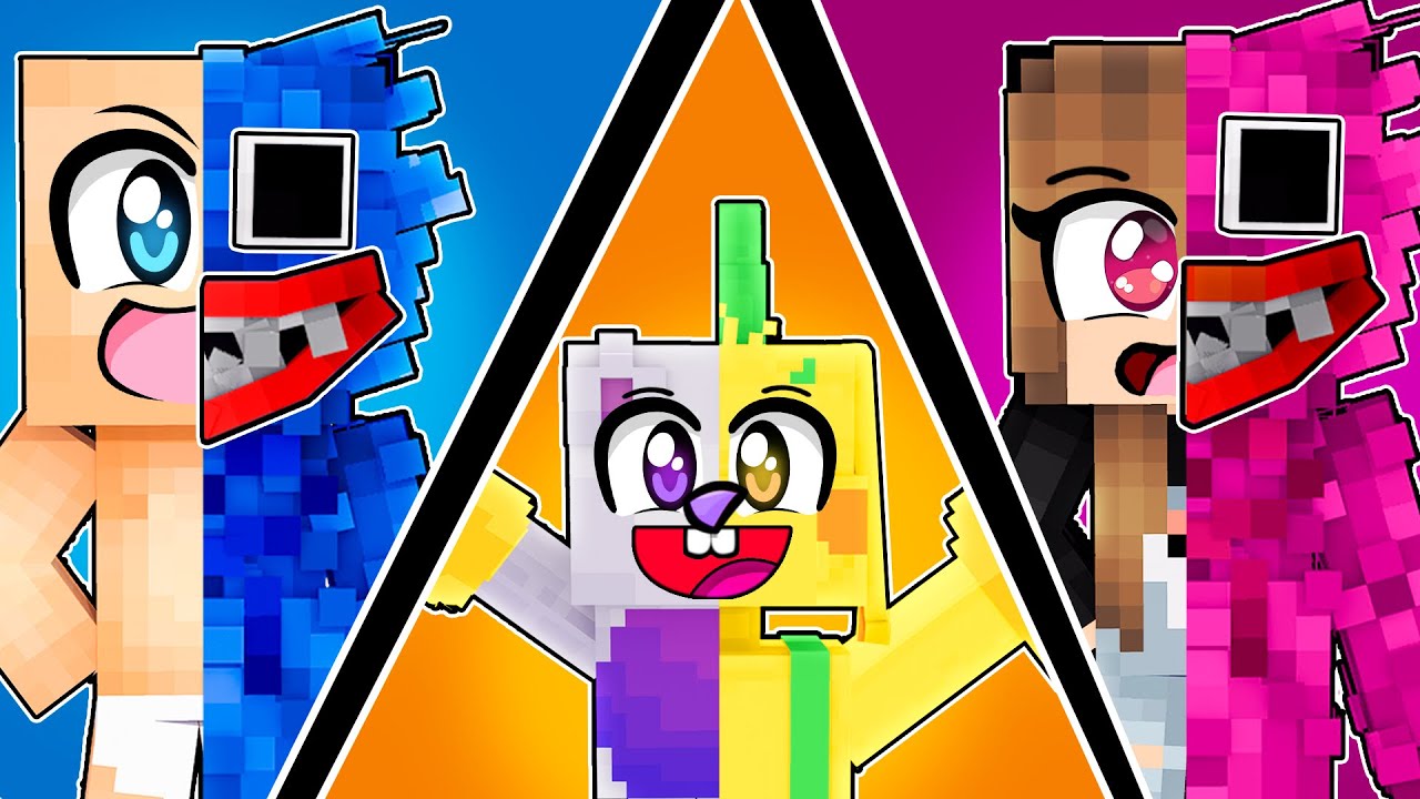 ¡NOS CONVERTIMOS EN PERSONAJES DE POPPY PLAY TIME en MINECRAFT😱 ...