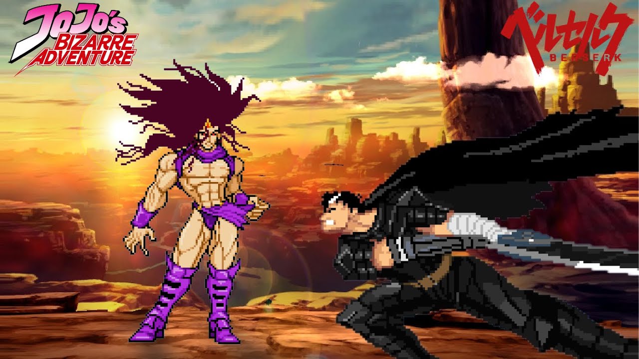 Ultimate Kars vs Guts - Berserk X Jojo's Bizarre Adventure l Anime ...