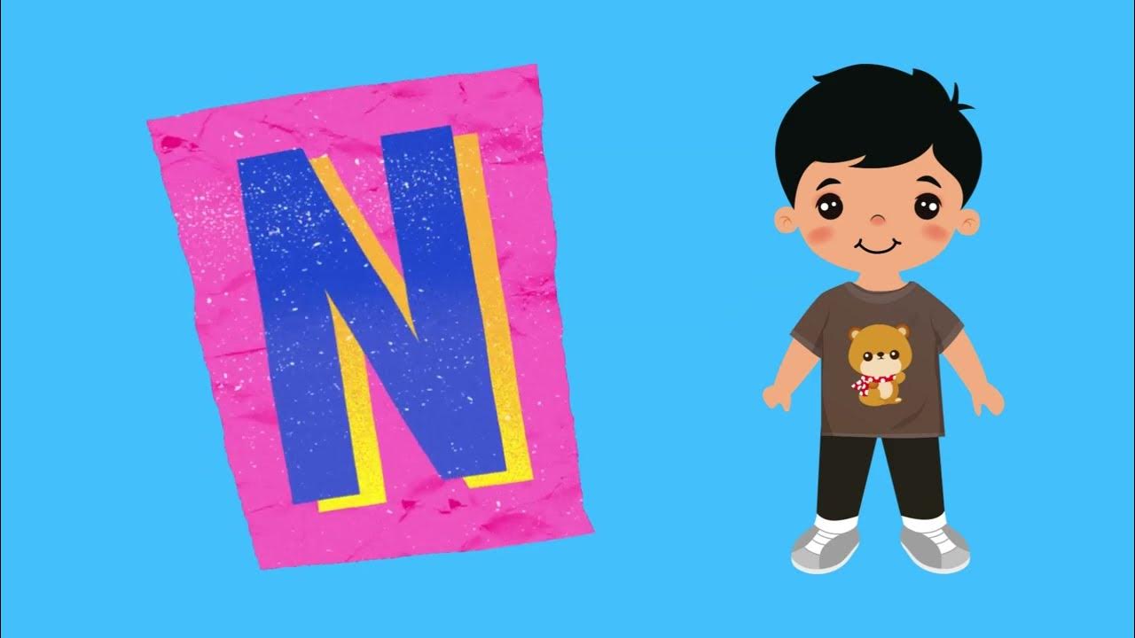 Let's Learn The Letter N | Fun Learning Basic Alphabet for kids - YouTube