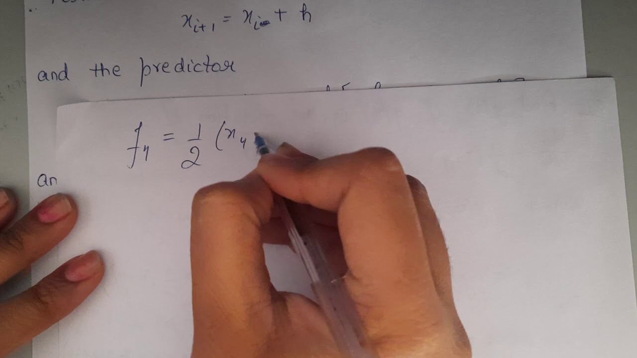 Milne Simpson's Method( lect 7) - YouTube