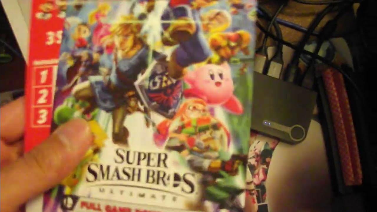 Unboxing Nintendo Switch Oled - Super Smash Bros. Ultimate Bundle - YouTube