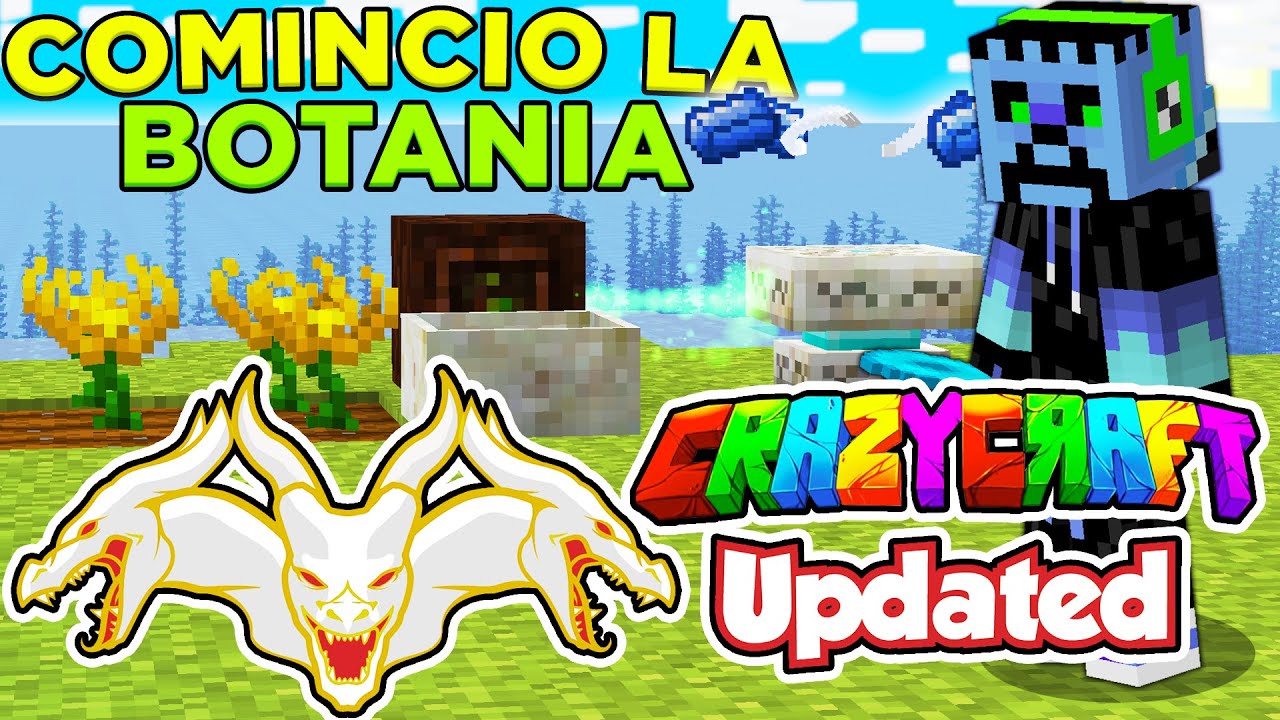 COMINCIO LA BOTANIA - CRAZY CRAFT Updated - YouTube