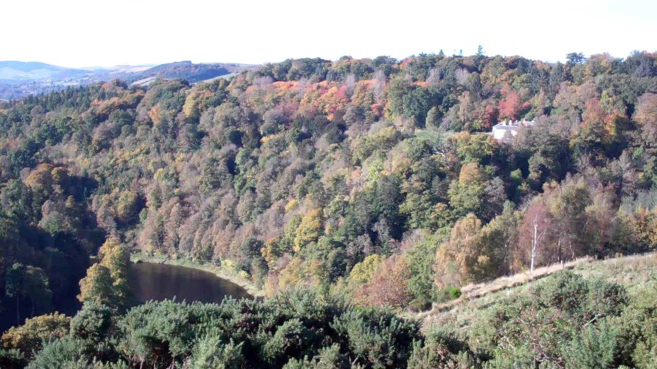 Sir Walter Scott View Borders Of Scotland - YouTube