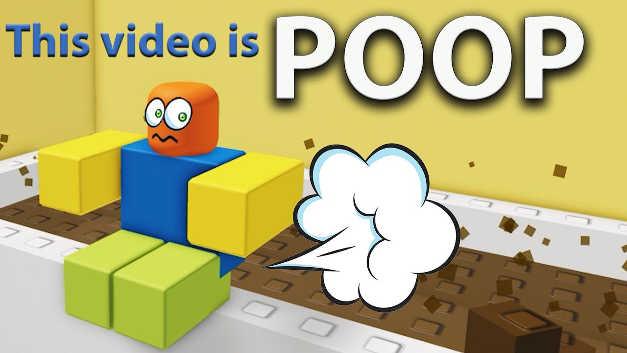 How To Get Good and Bad Endings💩Need More Poop💩 Funny Moments Roblox ...