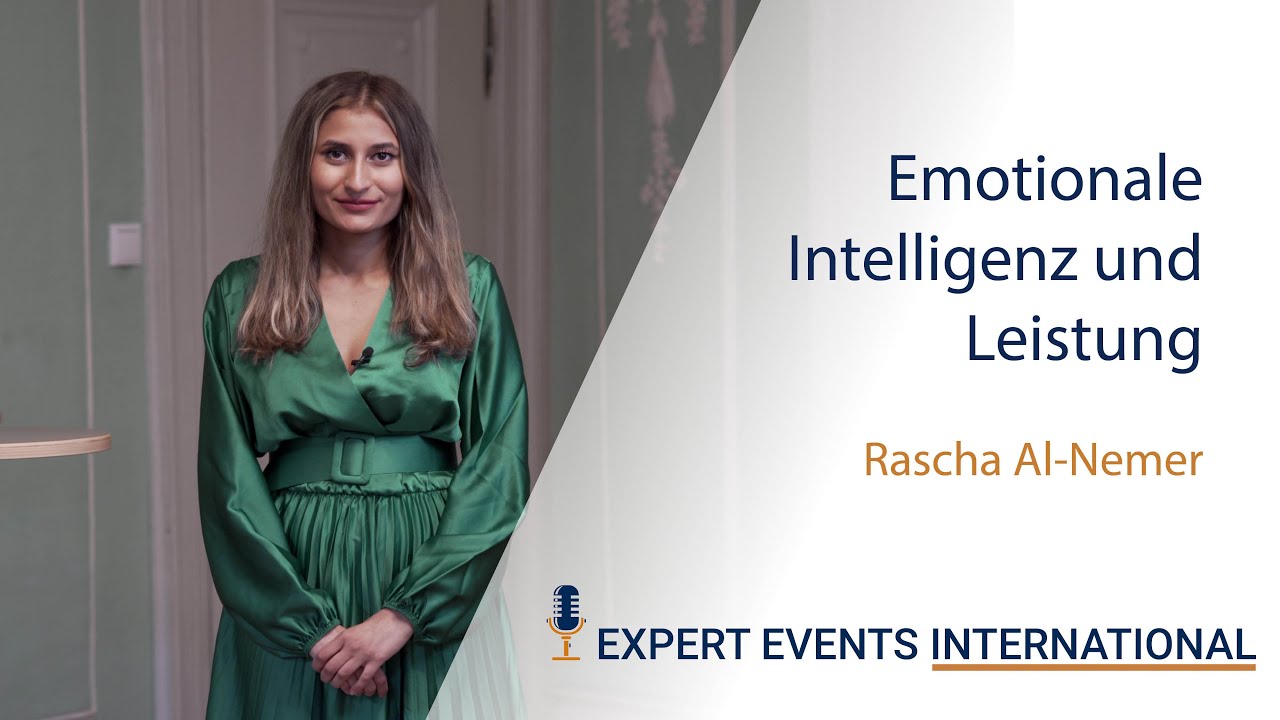 So geht emotionale Intelligenz und Leistung - Coach Rascha Al-Nemer im ...