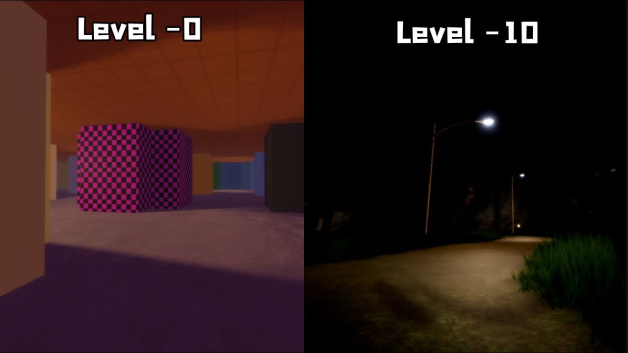 Backrooms [Redacted]: All Negative Levels - YouTube