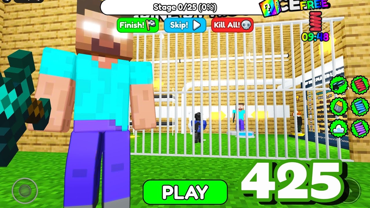 Minecraft Barrys Prison Run Gameplay 425 Roblox - YouTube