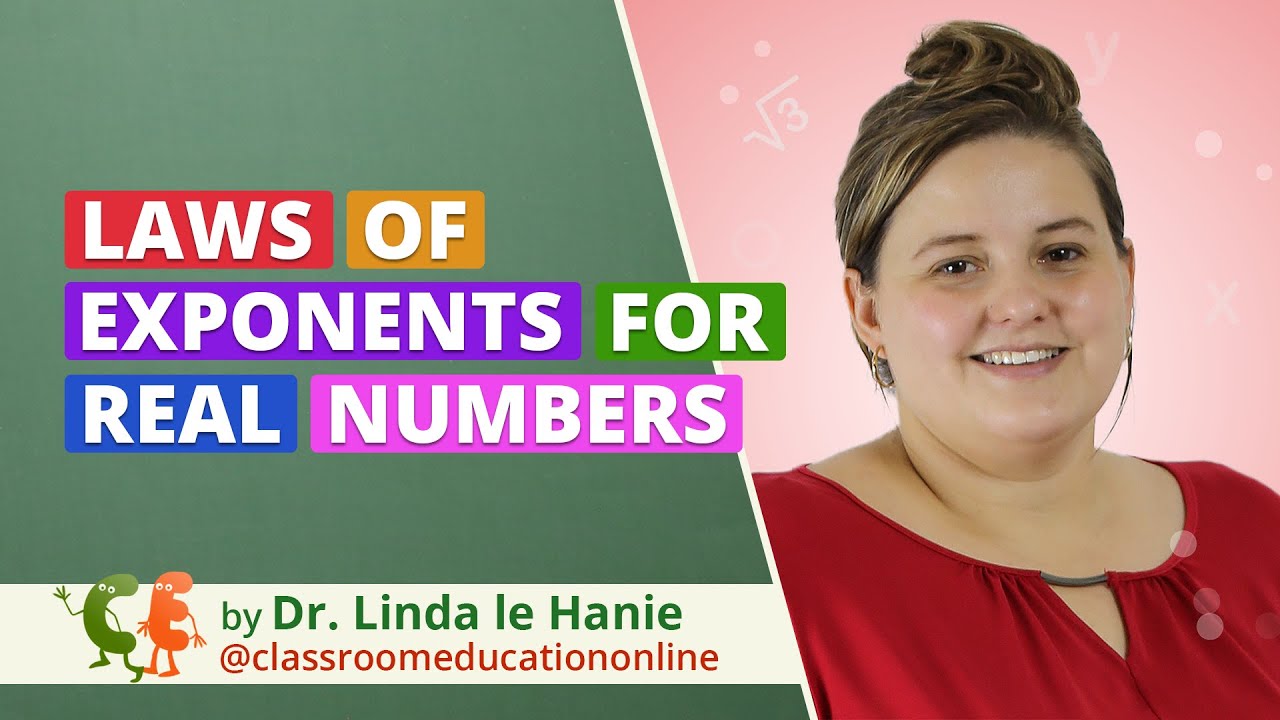 Laws of Exponents for Real Numbers - YouTube