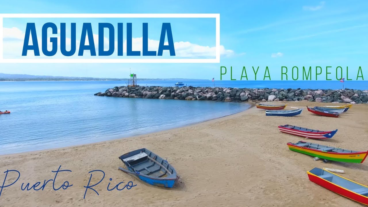 4K Rompeolas Beach - Aguadilla, Puerto Rico - YouTube
