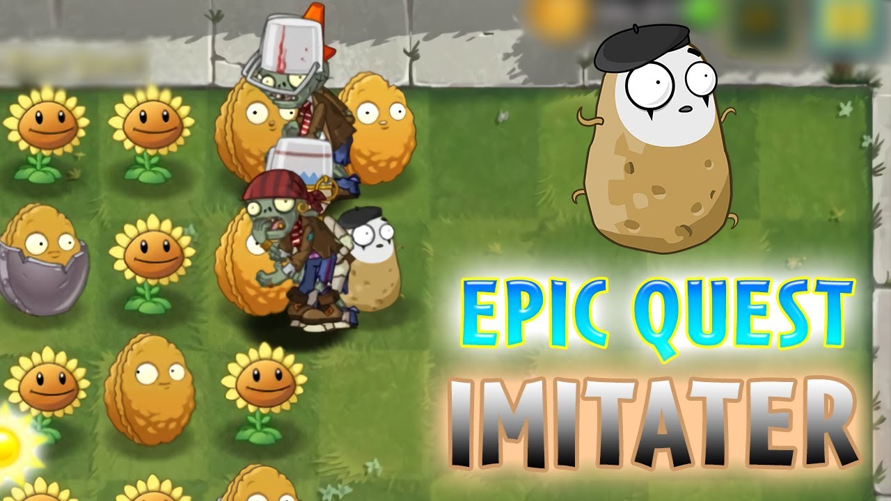 Plants vs. Zombies 2 - Epic Quest: Imitater - YouTube
