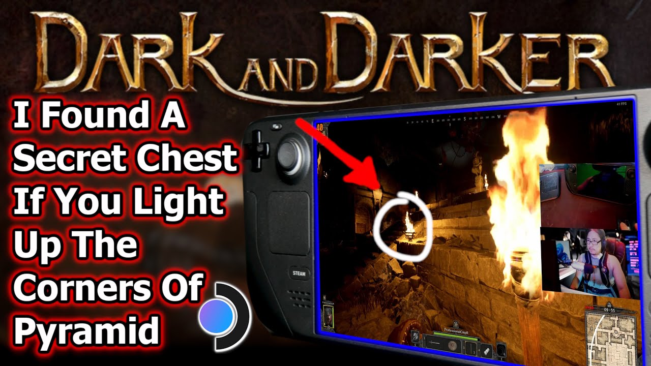 I Found Secret Chest If You Light Up Pyramid Dark And Darker On Steam ...