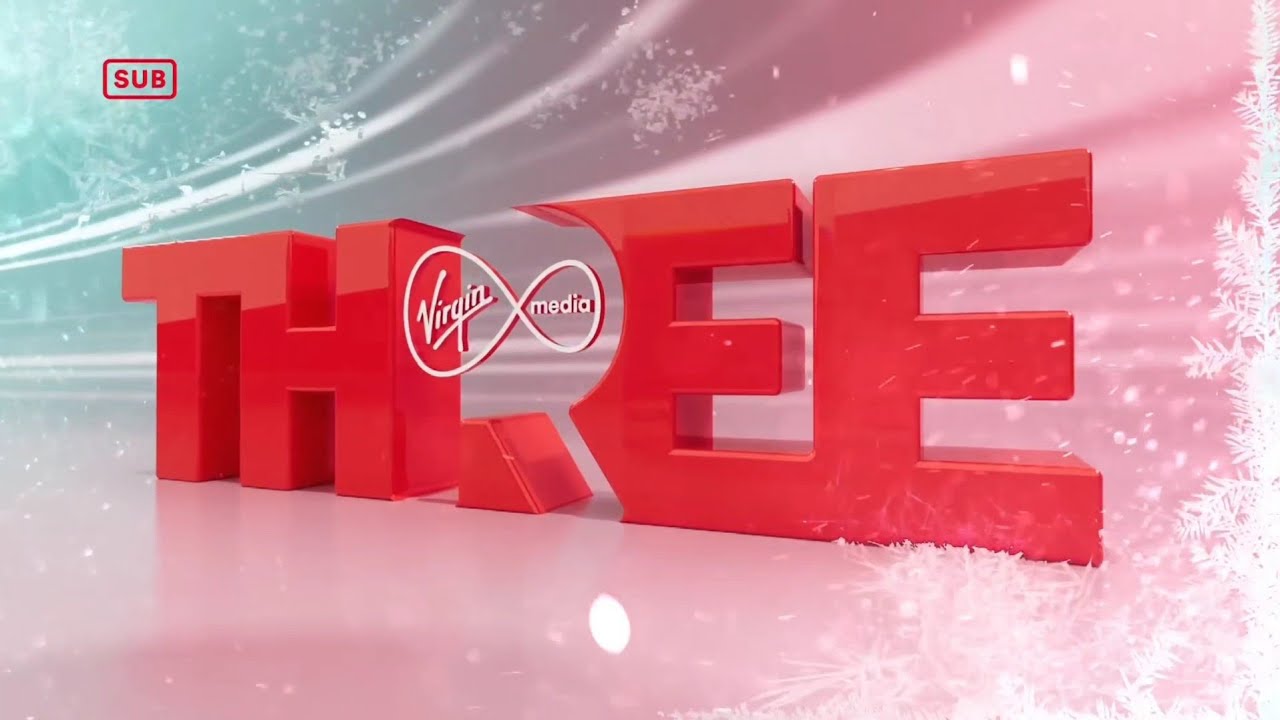 Virgin Media Three: Christmas ident (long) (2/12/24) - YouTube