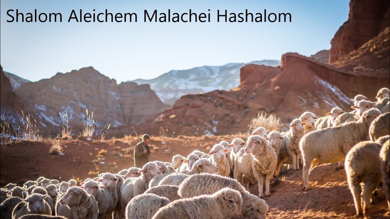 Shalom Aleichem Malachei Hashalom Malachei Elyon On Screen Lyrics Learn Hebrew Song English ...