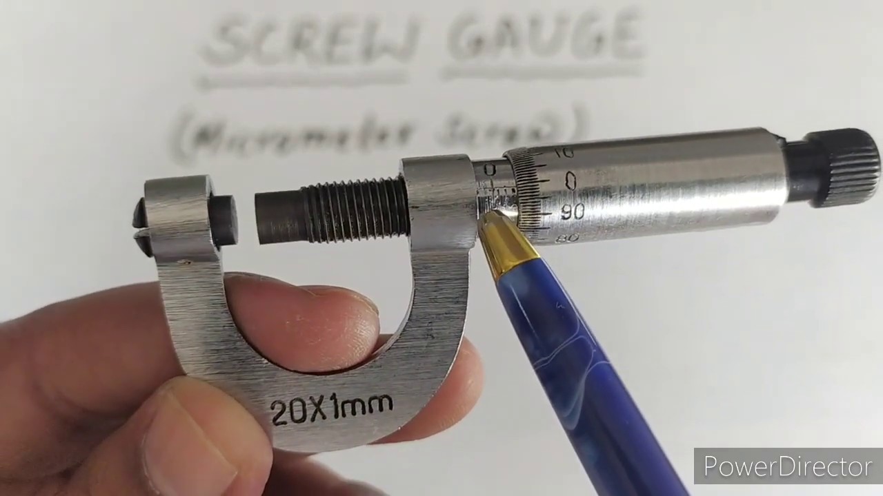 Screw Gauge practical|Introduction and Least count| class11th Physics ...