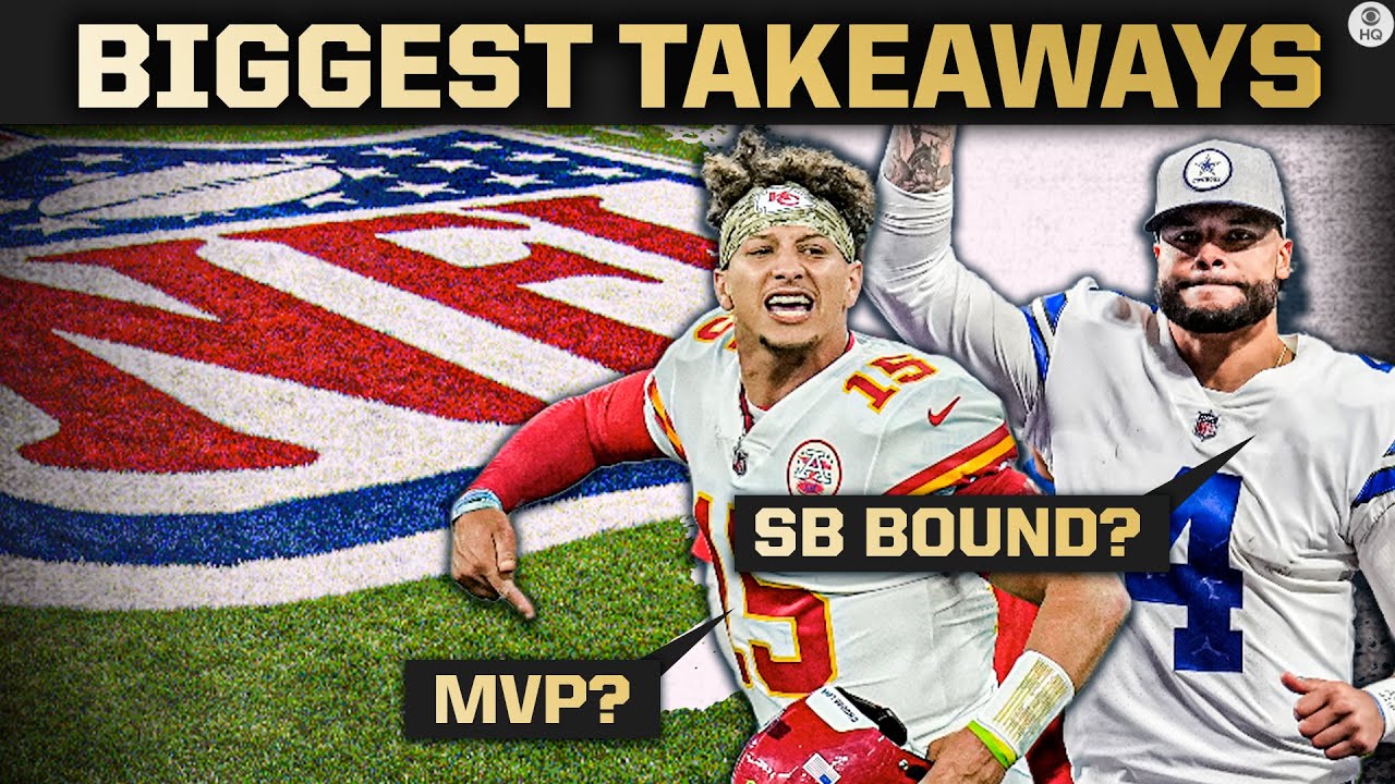 NFL Week 11 BIGGEST TAKEAWAYS: Patrick Mahomes MVP? Cowboys Super Bowl ...