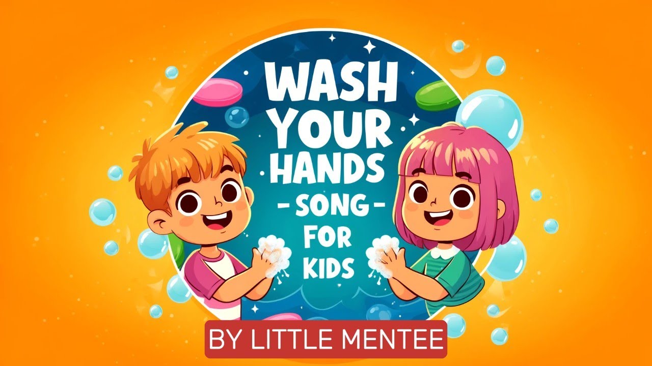 Wash Your Hands Song! 🧼 Fun & Easy Hygiene Song for Kids! - YouTube