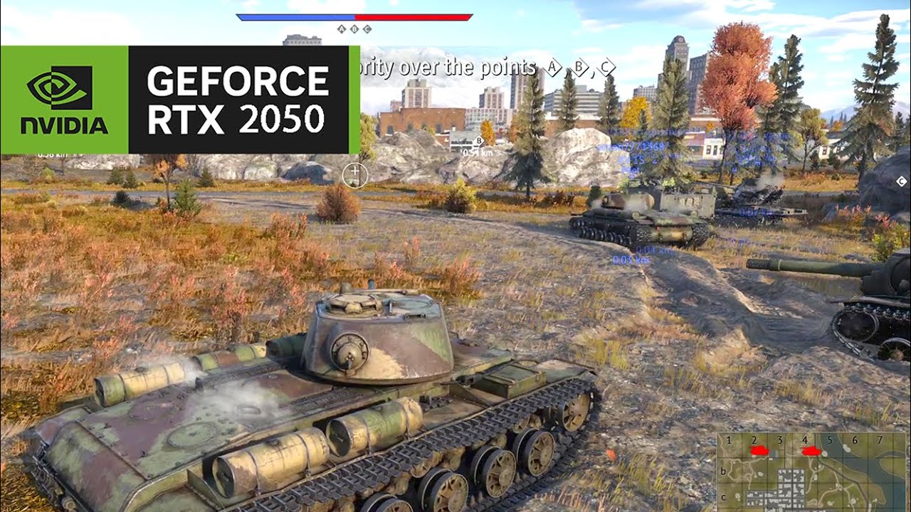 war thunder rtx2050 4gb i5 12th ultra graphics - YouTube