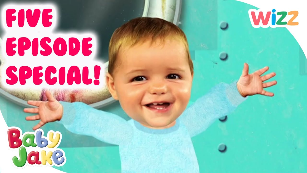 Baby Jake - FIVE Episode Special! | Compilation | Cartoons for Kids ...
