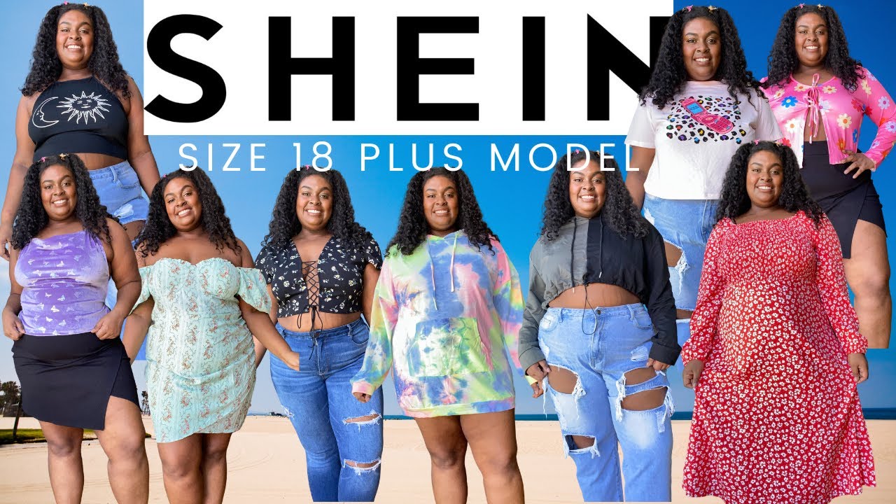 Shein Plus Size Haul Spring 2021 | Gabby Fe - YouTube
