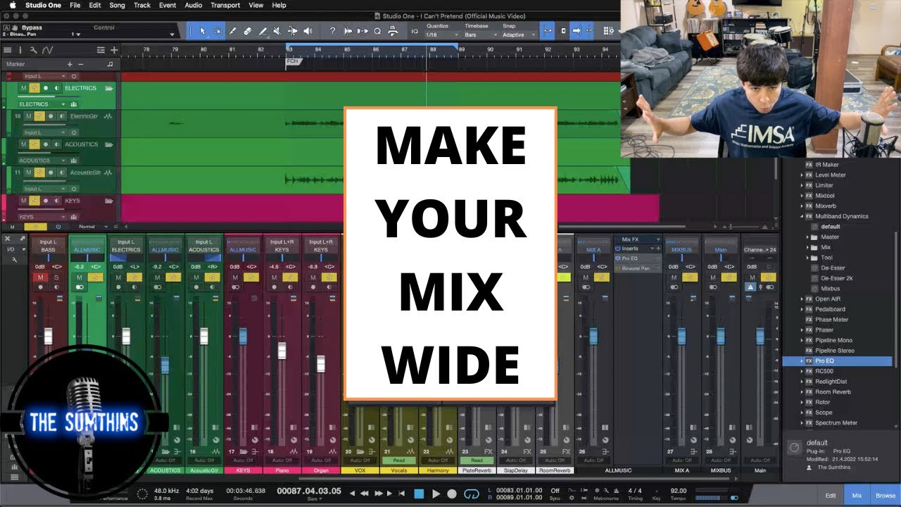 How To Make Your Mix WIDE - YouTube
