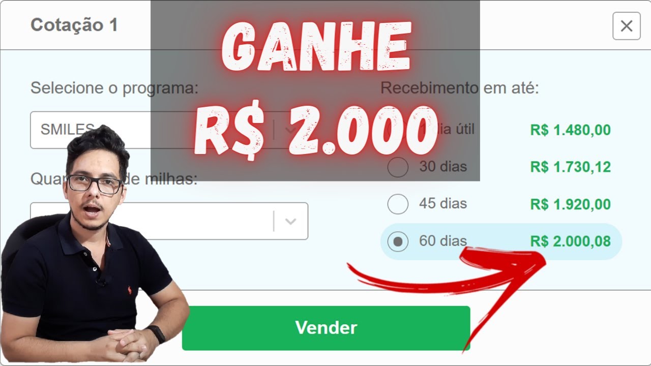 Como vender suas milhas na hotmilhas - Pontos, milhas e descontos - YouTube