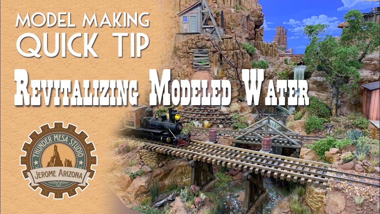 Model Making Quick Tip | Revitalizing Modeled Water - YouTube