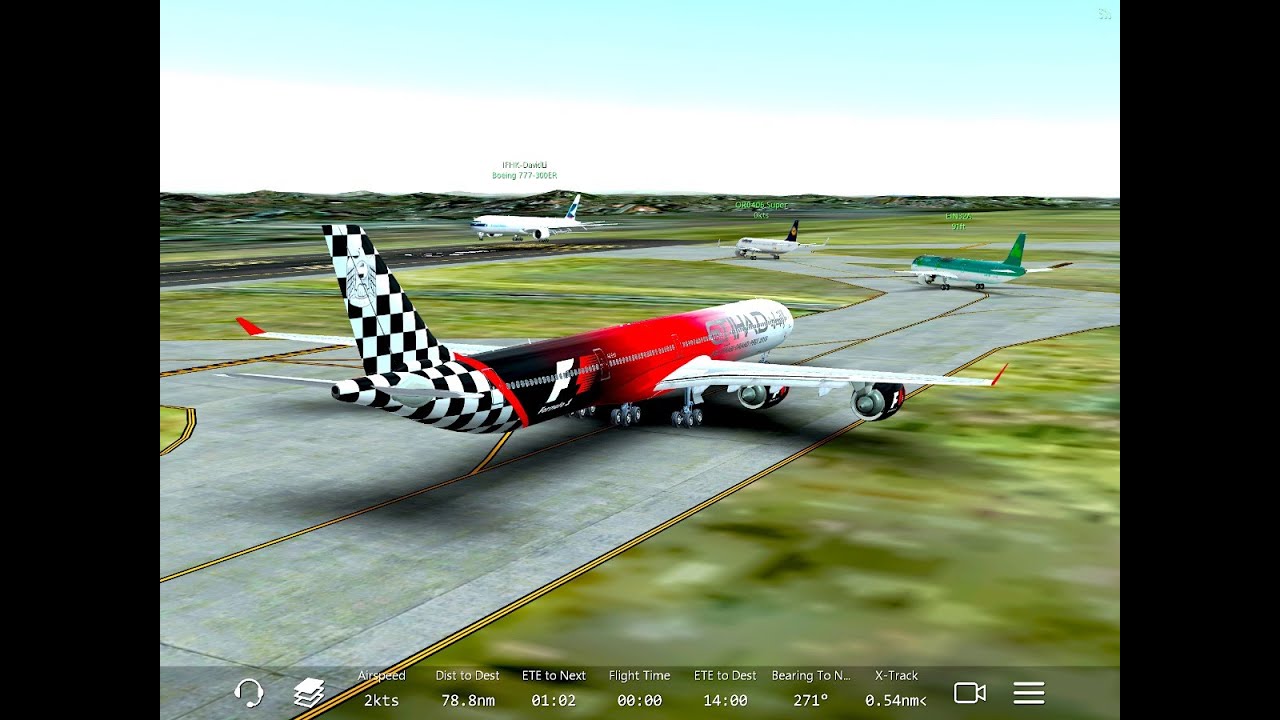 Infinite Flight Airbus A340. Multiplayer. ATC Advanced Server. London ...