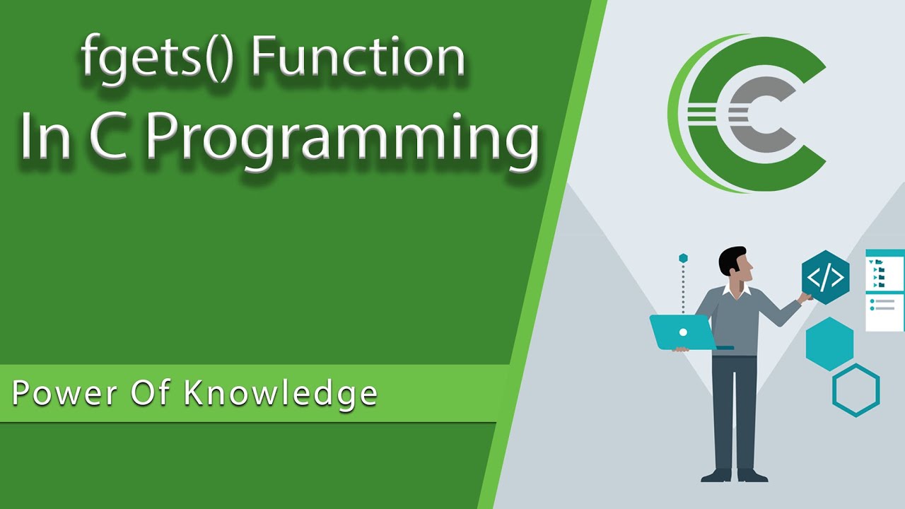 fgets() function in C Programming (Hindi) - YouTube