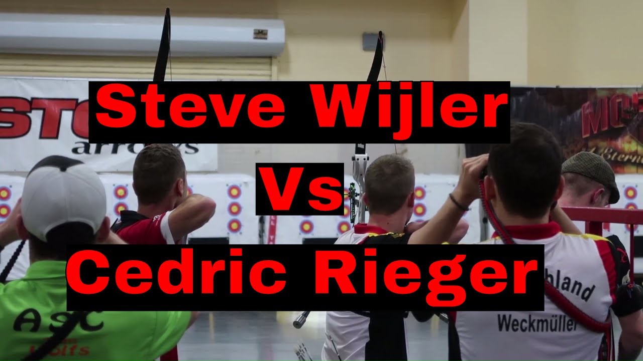 Steve Wijler Vs Cedric Rieger 1/8 Match Indoor Archery Stage 4 Las ...