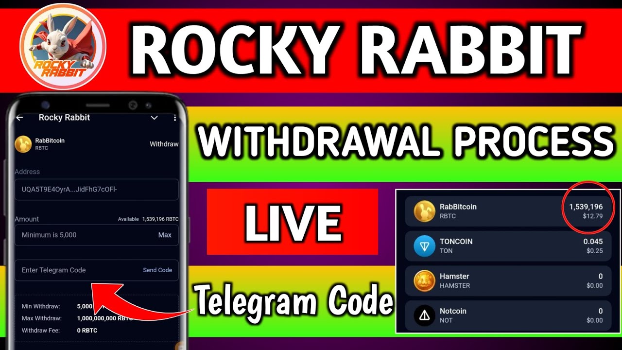 Rocky Rabbit Withdrawal Process | Rocky Rabbit Withdrawal Kaise kare ...