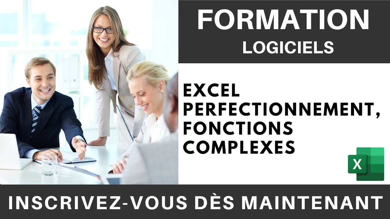 Formation Excel Perfectionnement, Fonctions complexes - YouTube