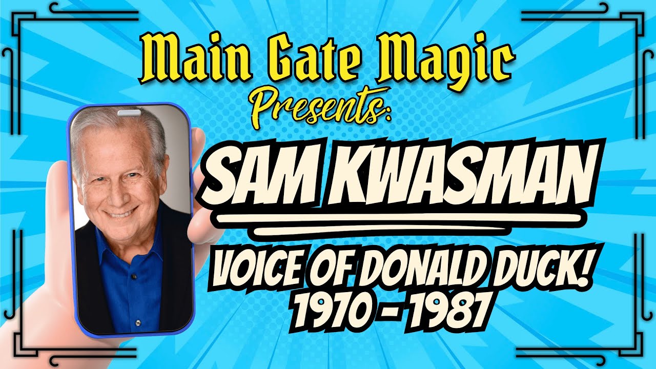S2, Ep. 22 - Sam Kwasman, The Voice of Donald Duck 1970-1887 - YouTube