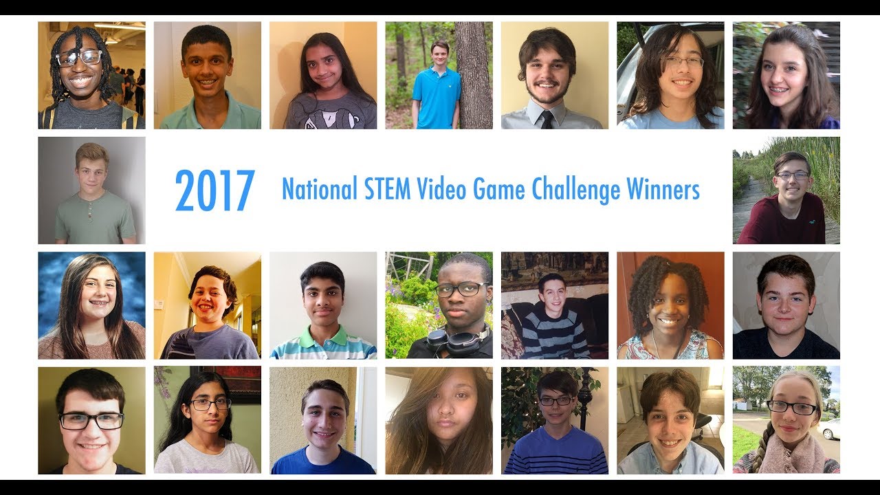 Meet the 2017 National STEM Video Game Challenge Winners - YouTube