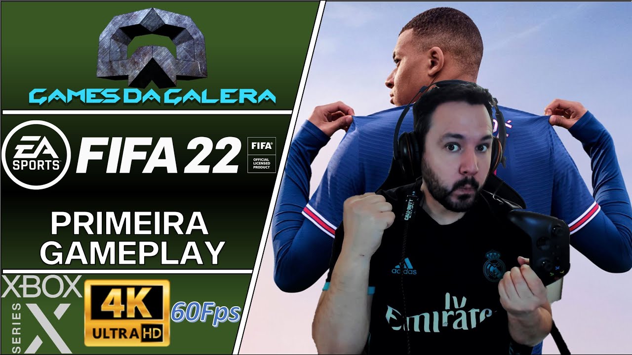 FIFA 22 - PRIMEIRA GAMEPLAY - XBOX SERIES X [4K 60FPS] - YouTube